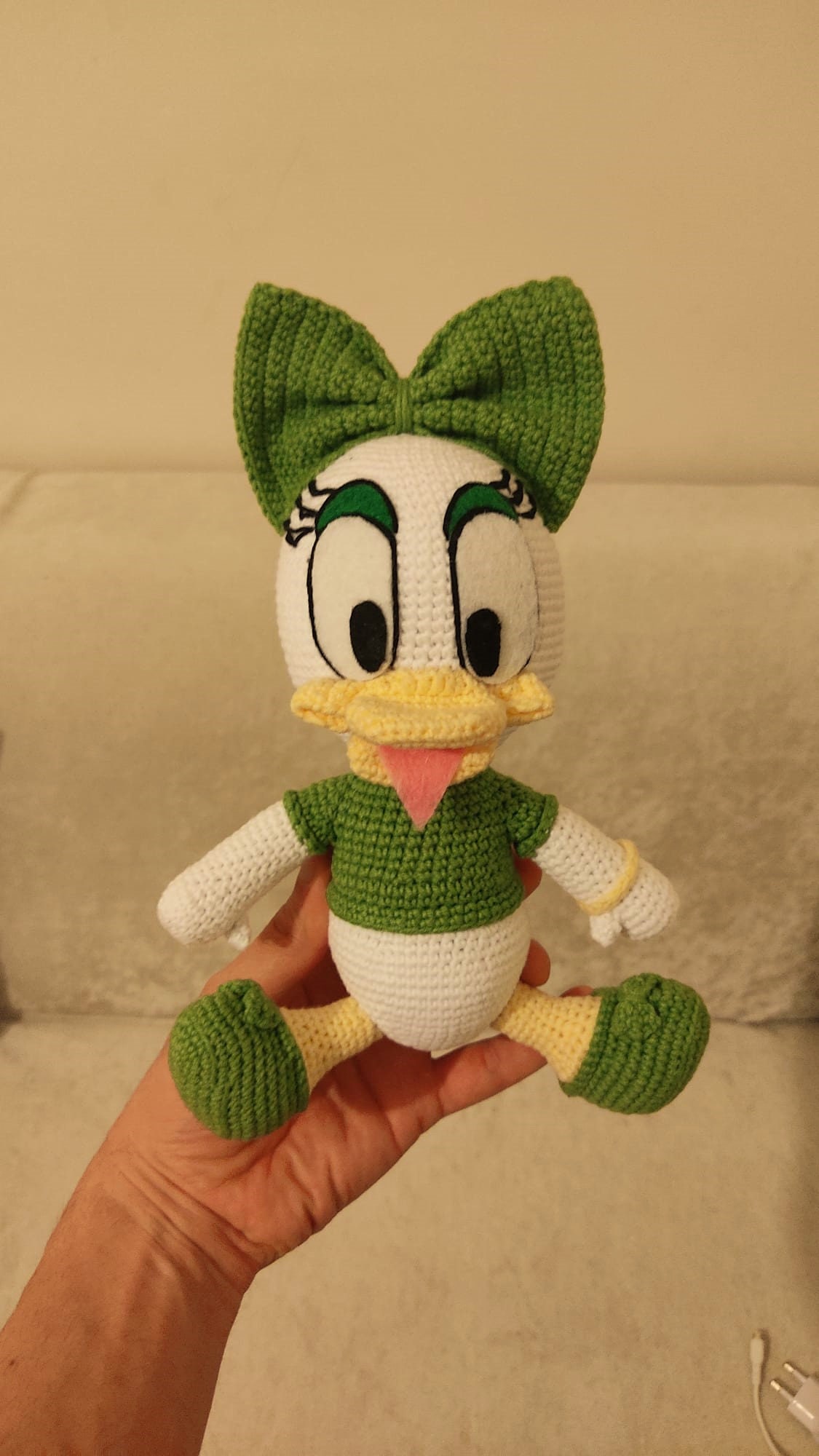 Crochet Pattern Amigurumi Daisy Duck, PDF English Tutorial Crochet ...