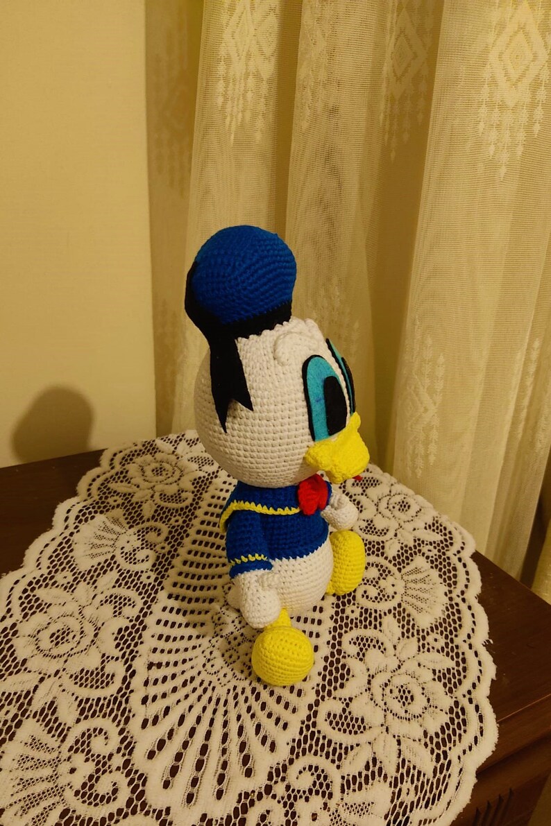 Crochet Pattern Amigurumi Donald Duck, PDF English Tutorial Crochet ...