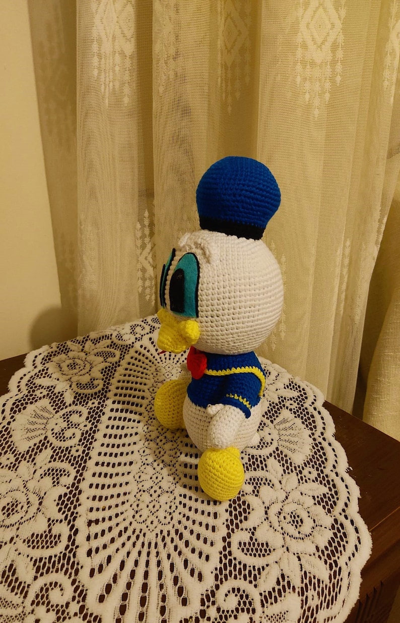 Crochet Pattern Amigurumi Donald Duck, PDF English Tutorial Crochet ...