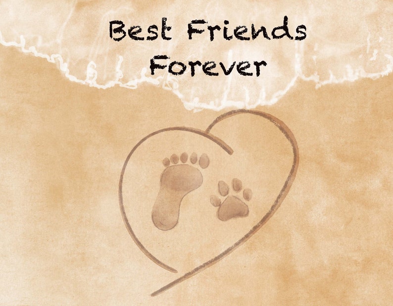 Custom Family Footprints Wall Art, Footprints in the Sand,personalized ...