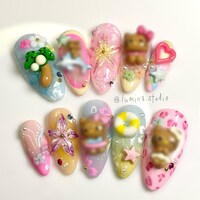 Gyaru Nails - Etsy