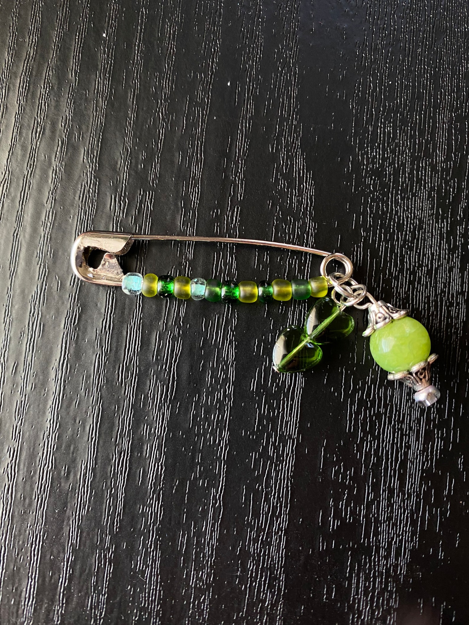 Safety Pin Bag Charms Protection Pins Beaded Charms - Etsy