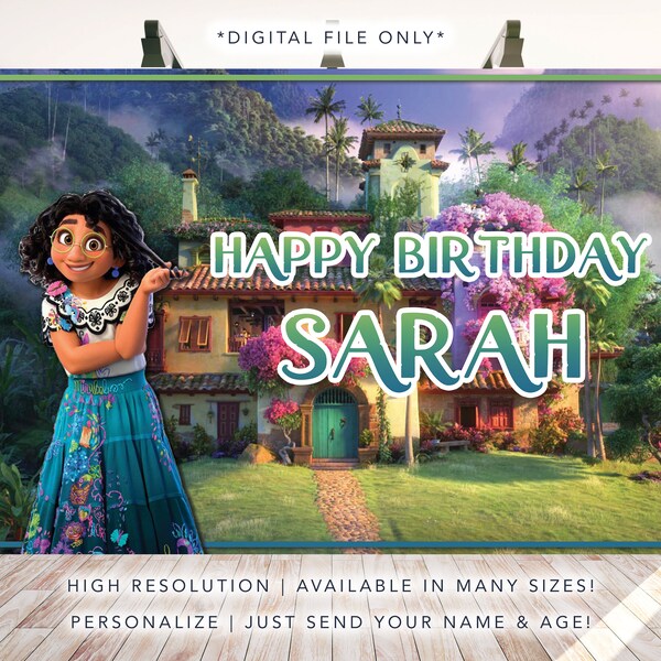 Encanto Backdrop - Etsy