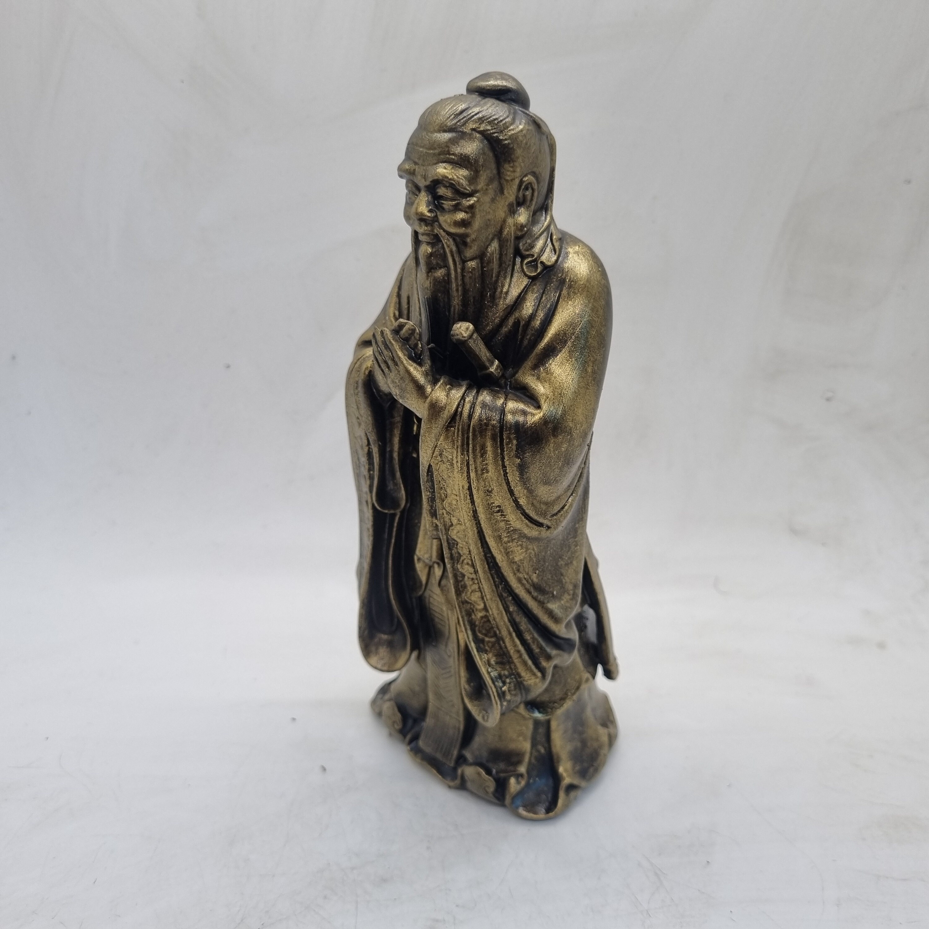 Confucius Statuette, Chinese History Statue, Chinese Home Decoration ...
