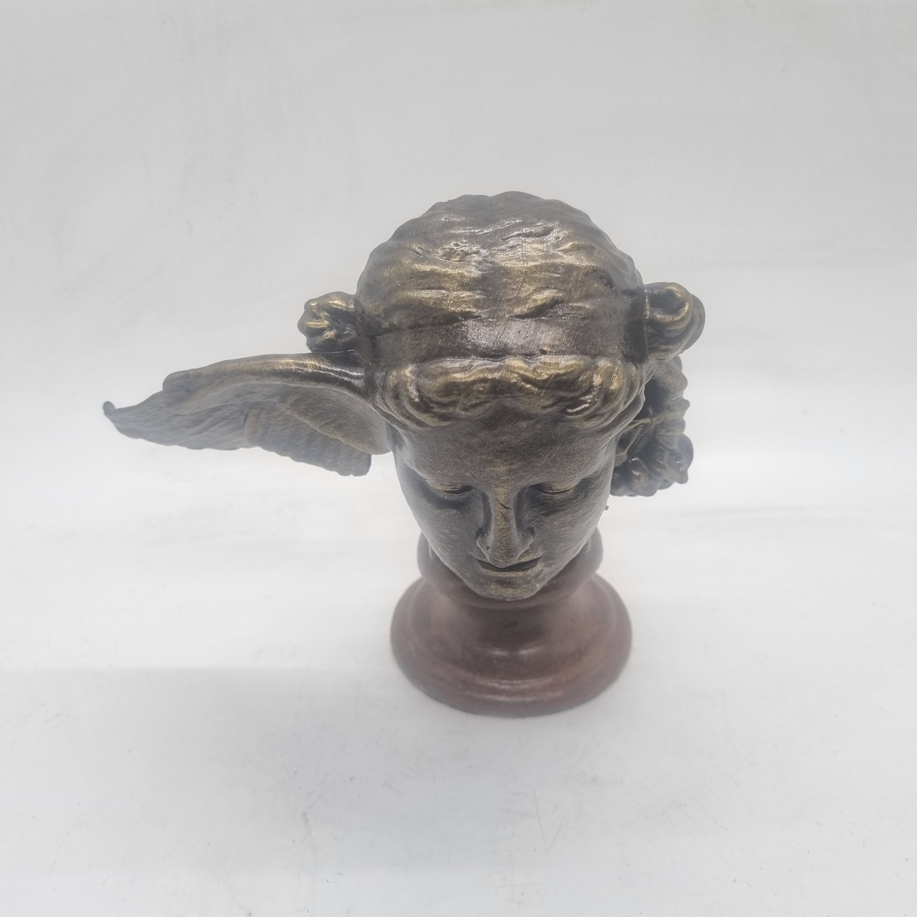 Hypnos Bronze Head Bust 3d Printed Bronze Statue Greek Sleep - Etsy