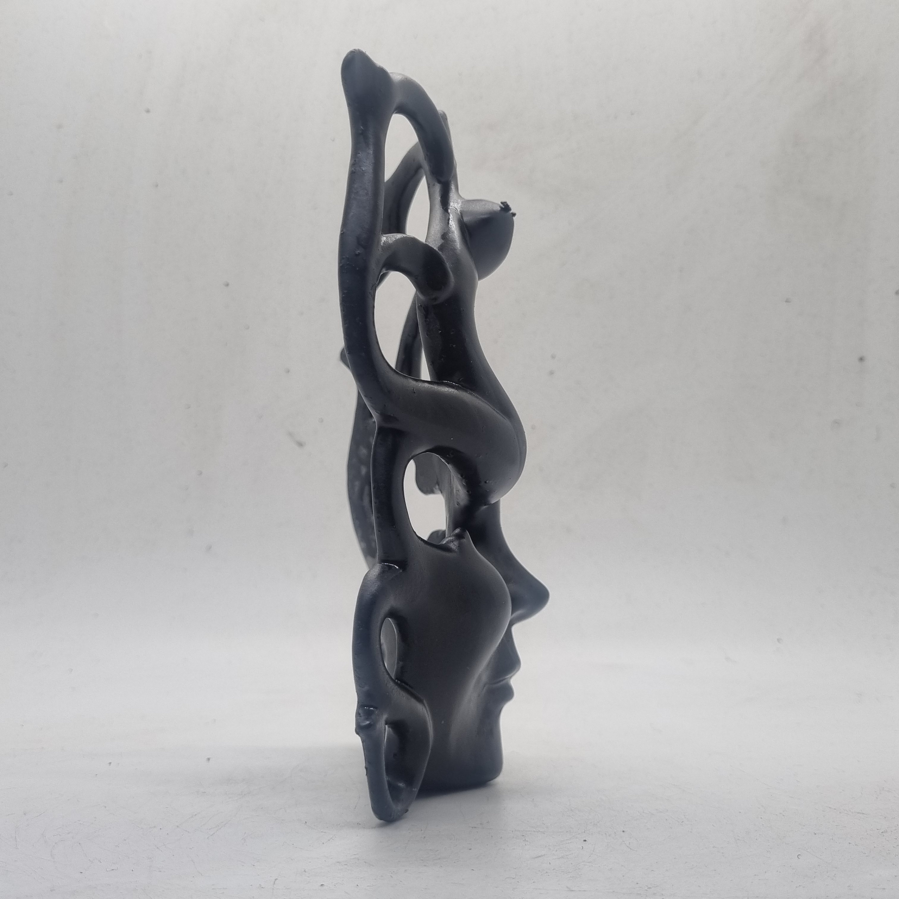 Decorative Indonesian Mask, 3d Printed Resin Mask, Ornamental Face ...