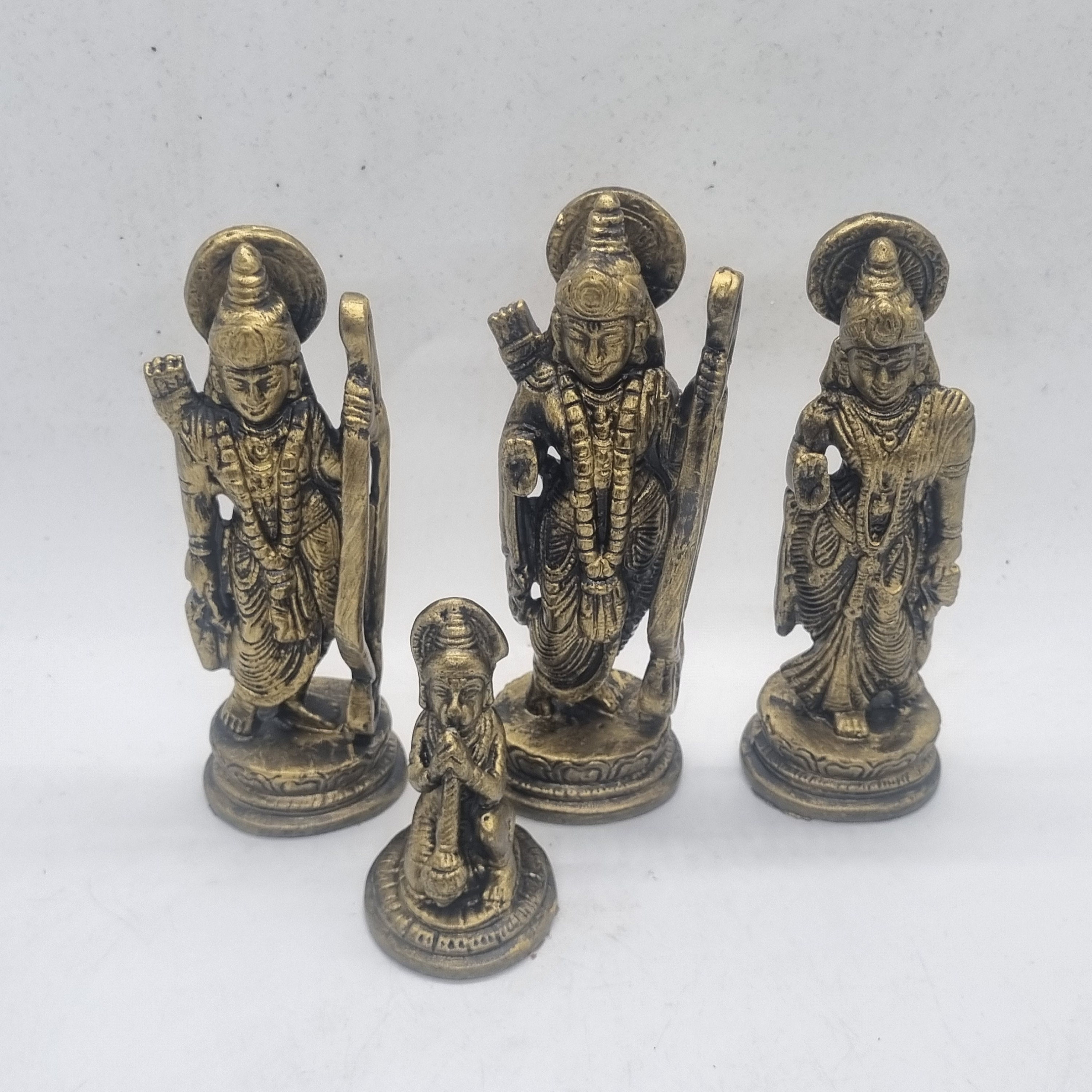 Ram Darbar Figurine, Coronation of Rama Ornament, Indian Mythology ...