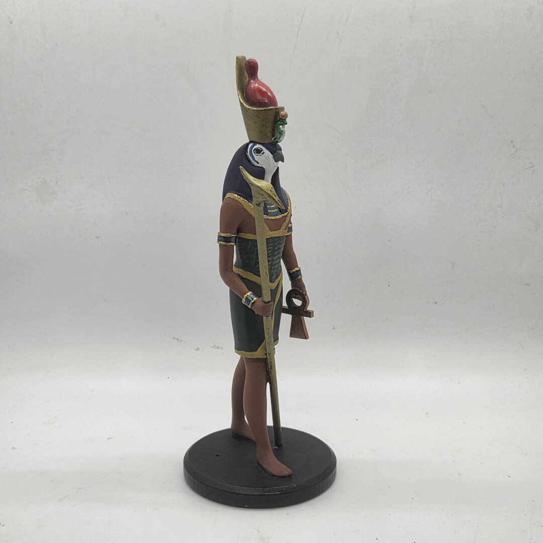 Amen-ra Figurine, 3d Printed Egyptian God Statue, Resin Statuette ...