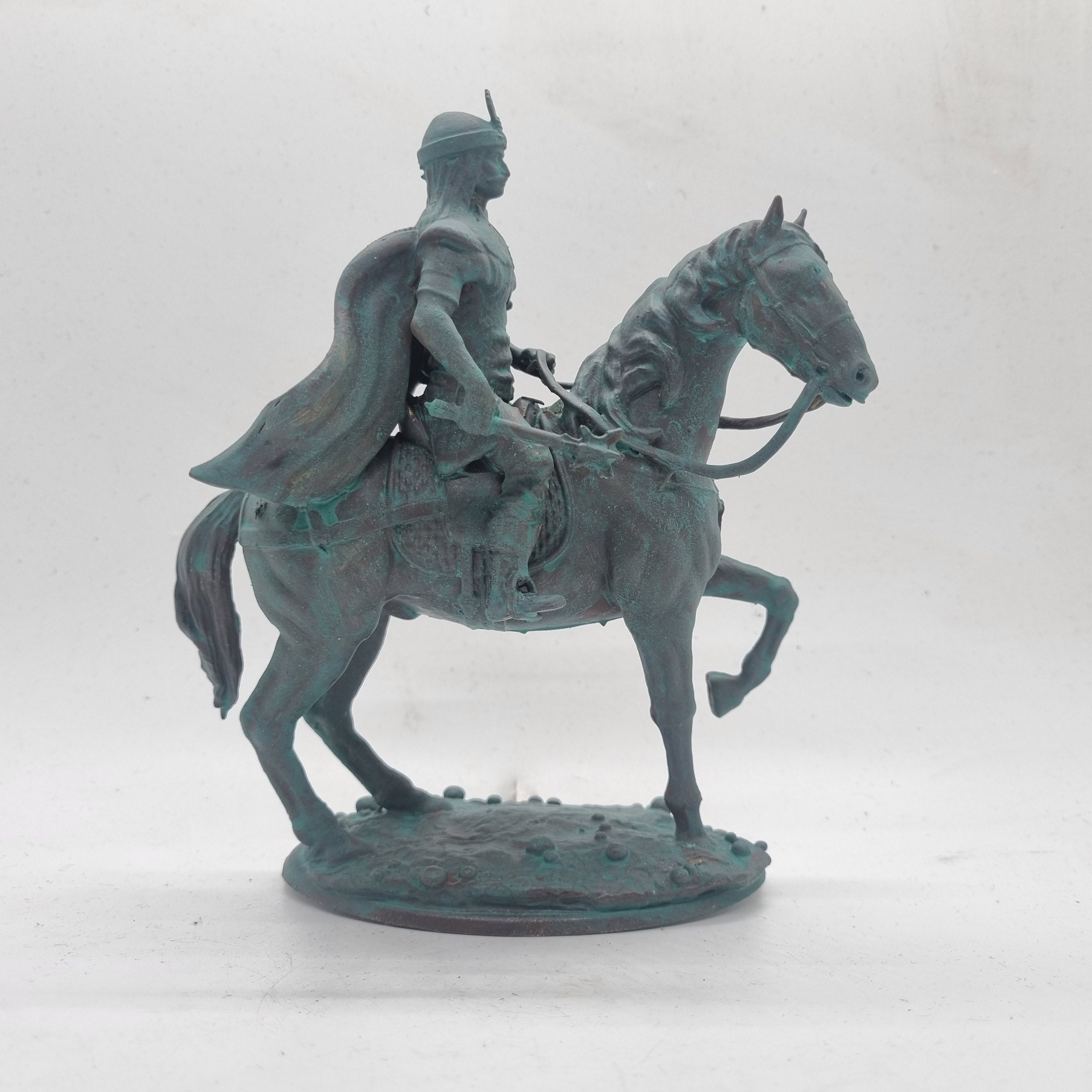 Vlad (the Impaler) Dracula, Weathered Bronze Effect, 3d Printed Statue ...