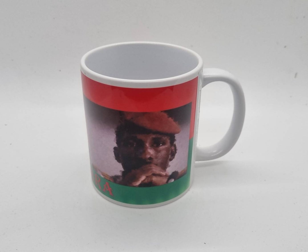 Thomas Sankara 11oz Ceramic Mug, African Hero Cup, Black History Gift ...