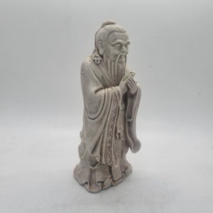 Confucius Statuette, Chinese History Statue, Chinese Home Decoration ...