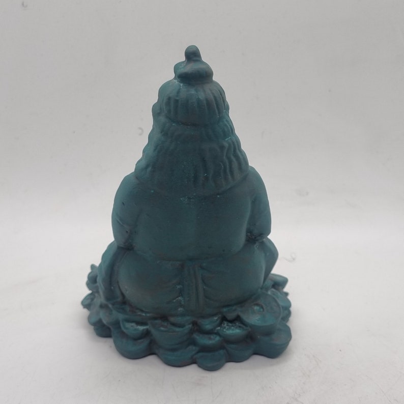 Patina Effect Kubera Statuette, Hindu God Figurine, 3d Printed ...