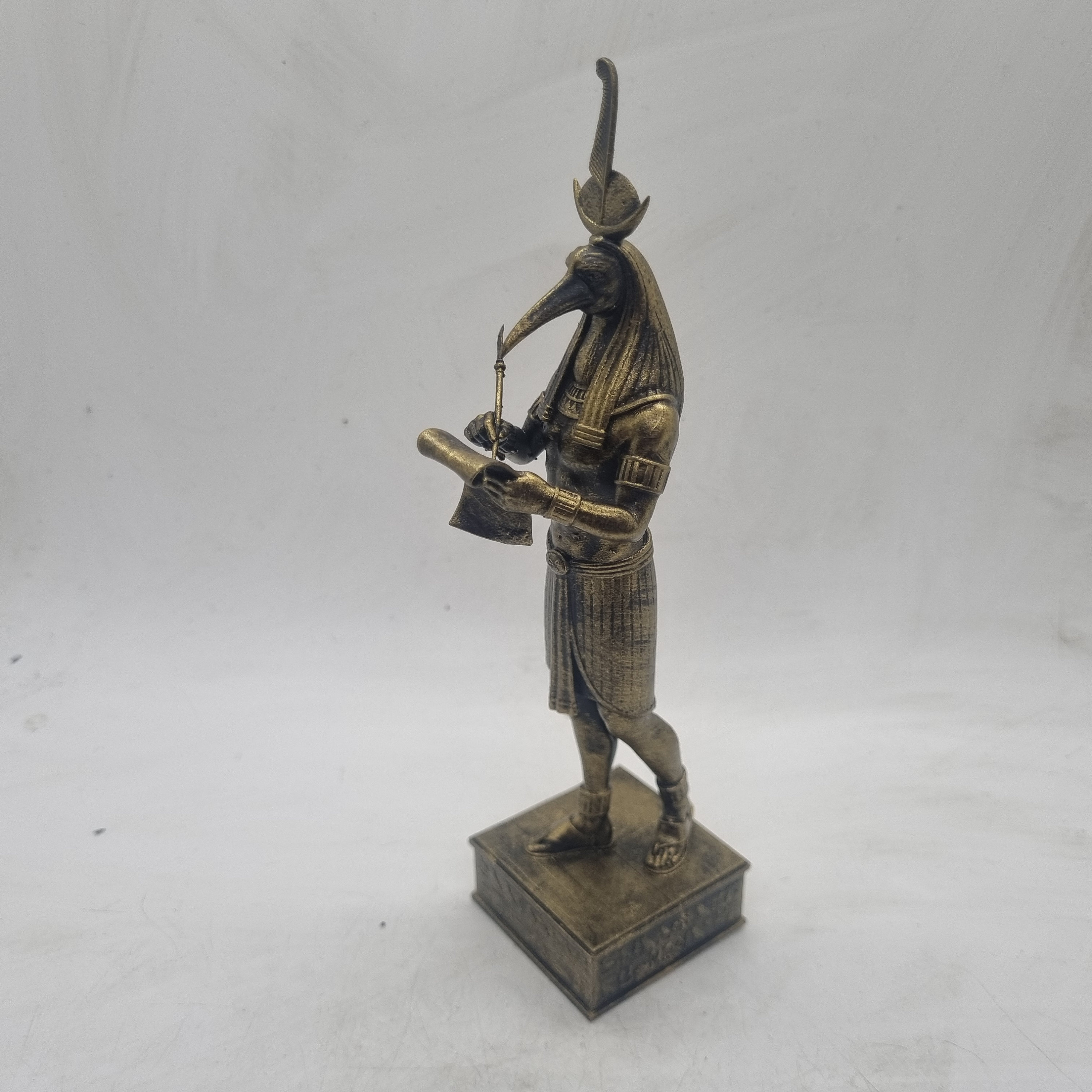 Thoth Statuette. 3d Printed Moon God Figurine, Egyptian Gods, Resin God ...