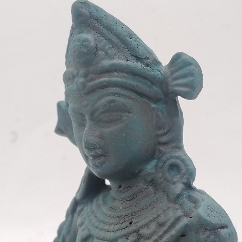Indra Statuette, Hindu God Statue, Weather God Figurine, Indian ...