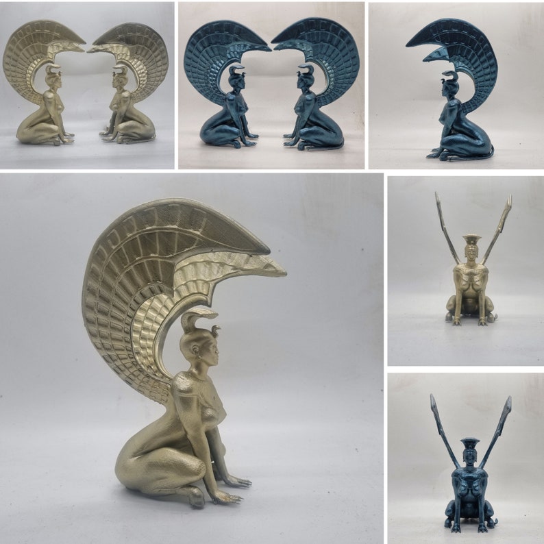 Southern Oracle Sphinxes, 3d Printed Figurine, Eighties Movie ...