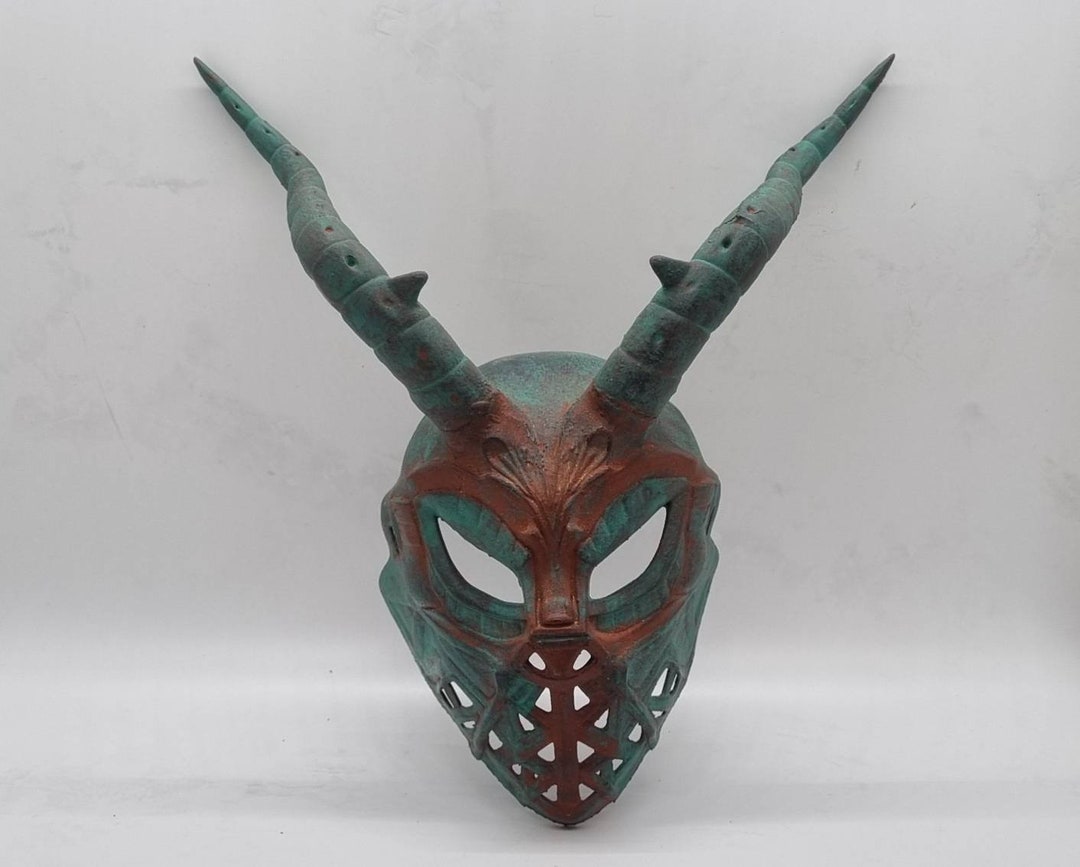 3d Printed Igbo Mgbedike, African Tribal Mask,nigerian Decorative Mask ...