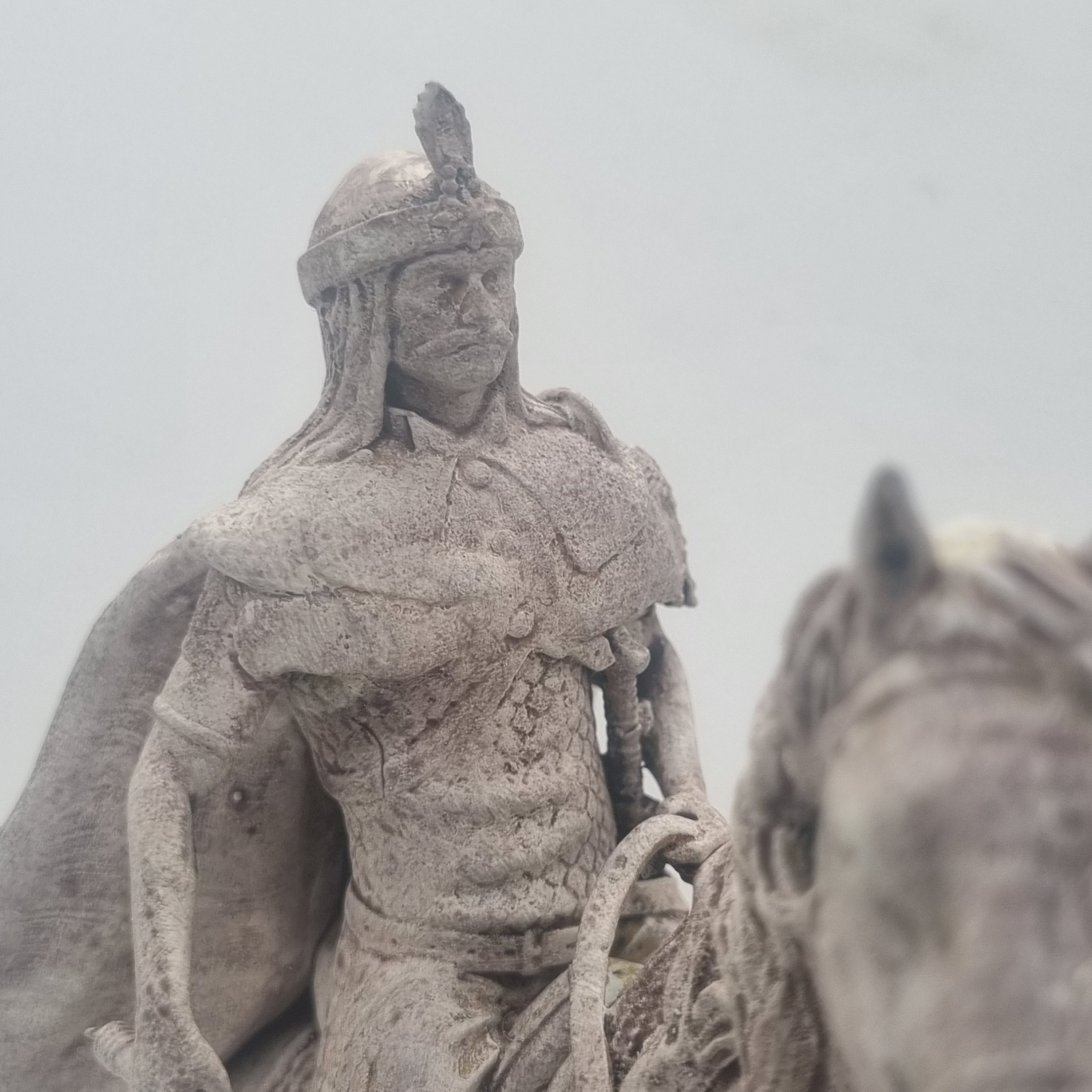 Vlad the Impaler Dracula, 3d Printed Resin Statue, Mounted Horse Man ...