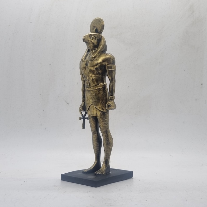 Horus Statuette. 3d Printed Heru Figurine, Egyptian Gods, Resin God ...
