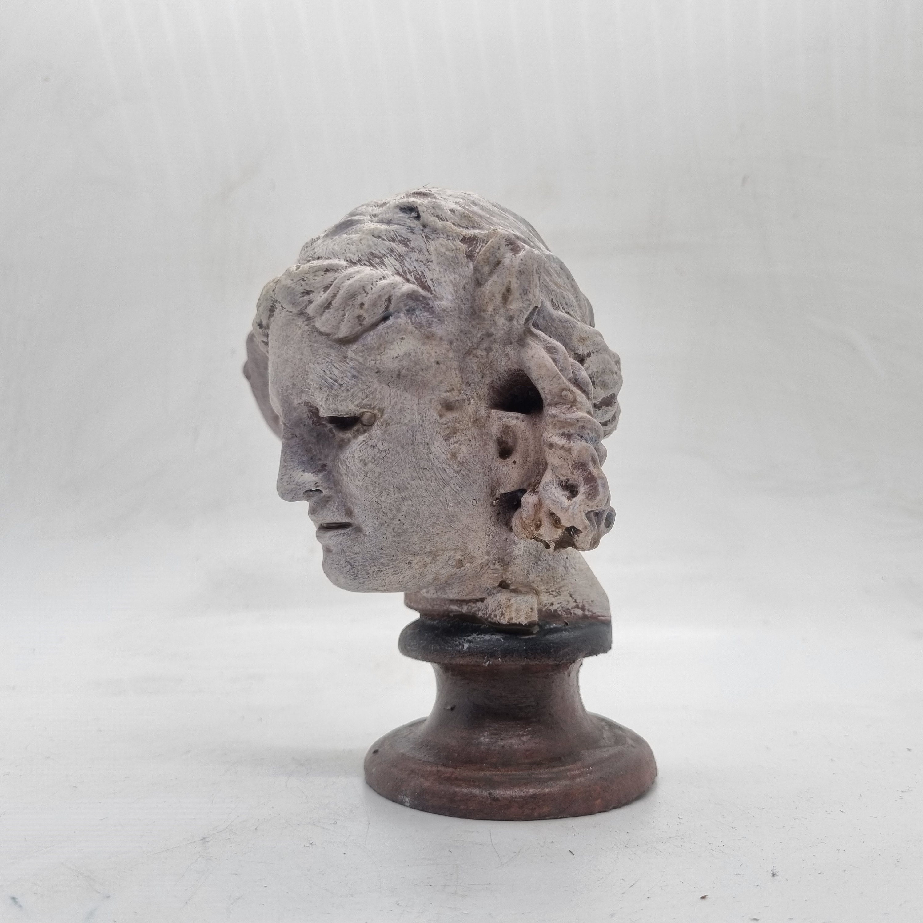 Hypnos Head Bust 3d Printed Statue Greek Statuette Bronze - Etsy