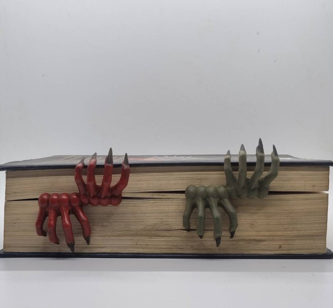 Demon Hand Bookmark, Vampire Horror Accessory,creepy Devil Gift Hands ...