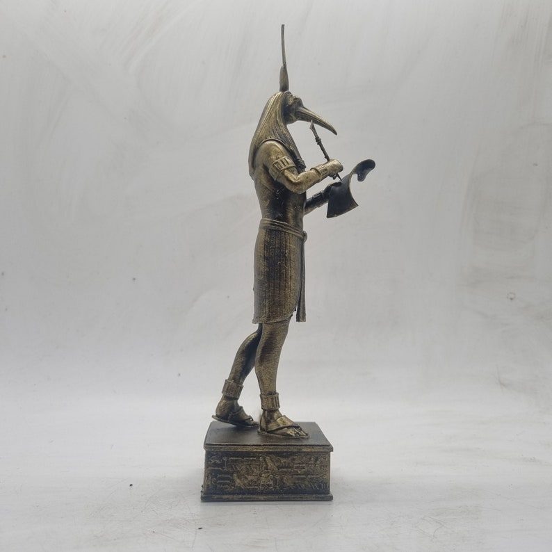 Thoth Statuette. 3d Printed Moon God Figurine, Egyptian Gods, Resin God ...