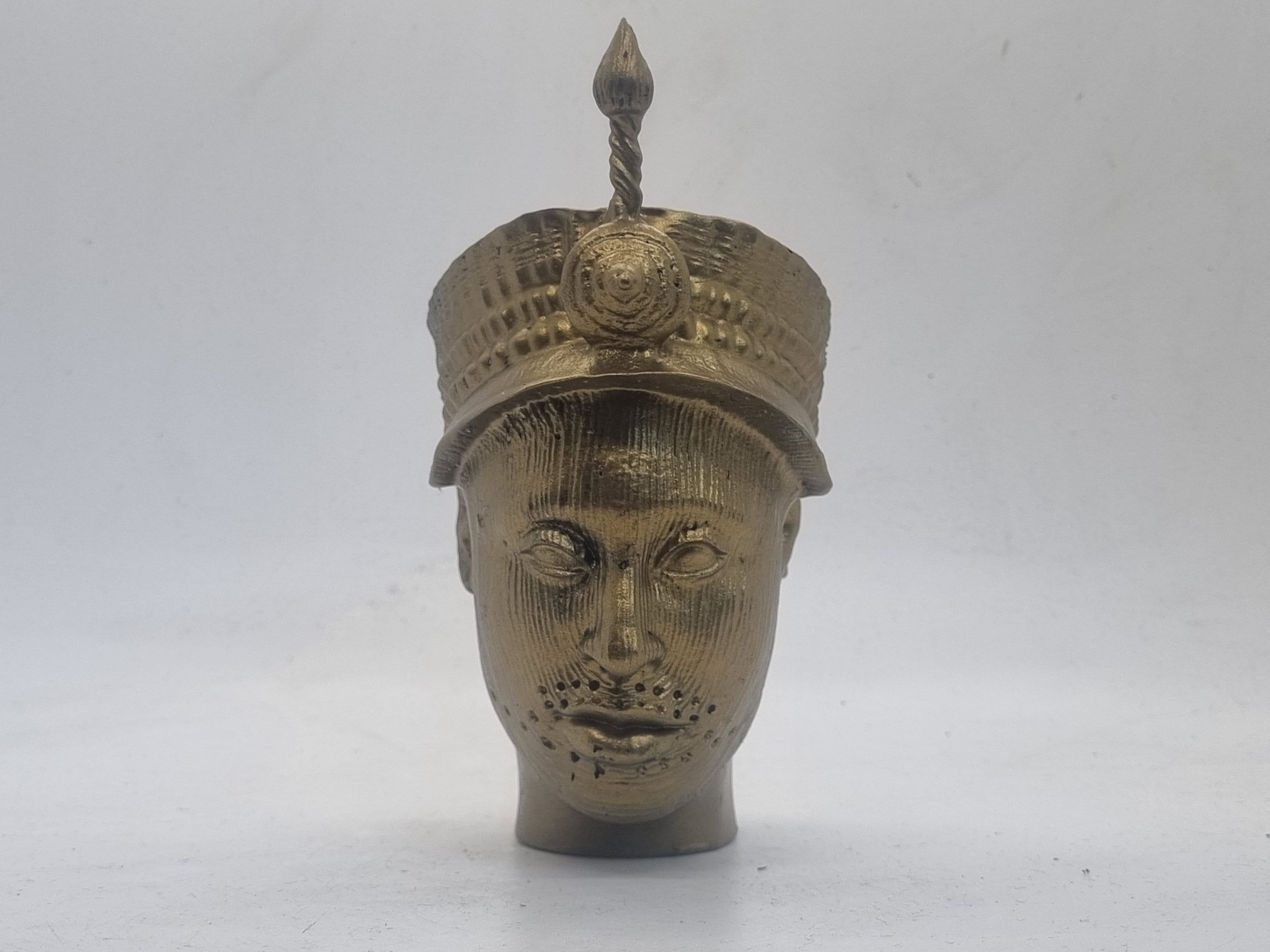 Ori Olokun Head Bust, 3d Printed Ife Bronze Statue. African Figurine ...