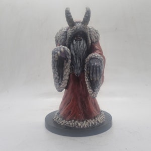 Krampus Statuette, 3d Printed Christmas Horror Statue, Xmas Gift ...