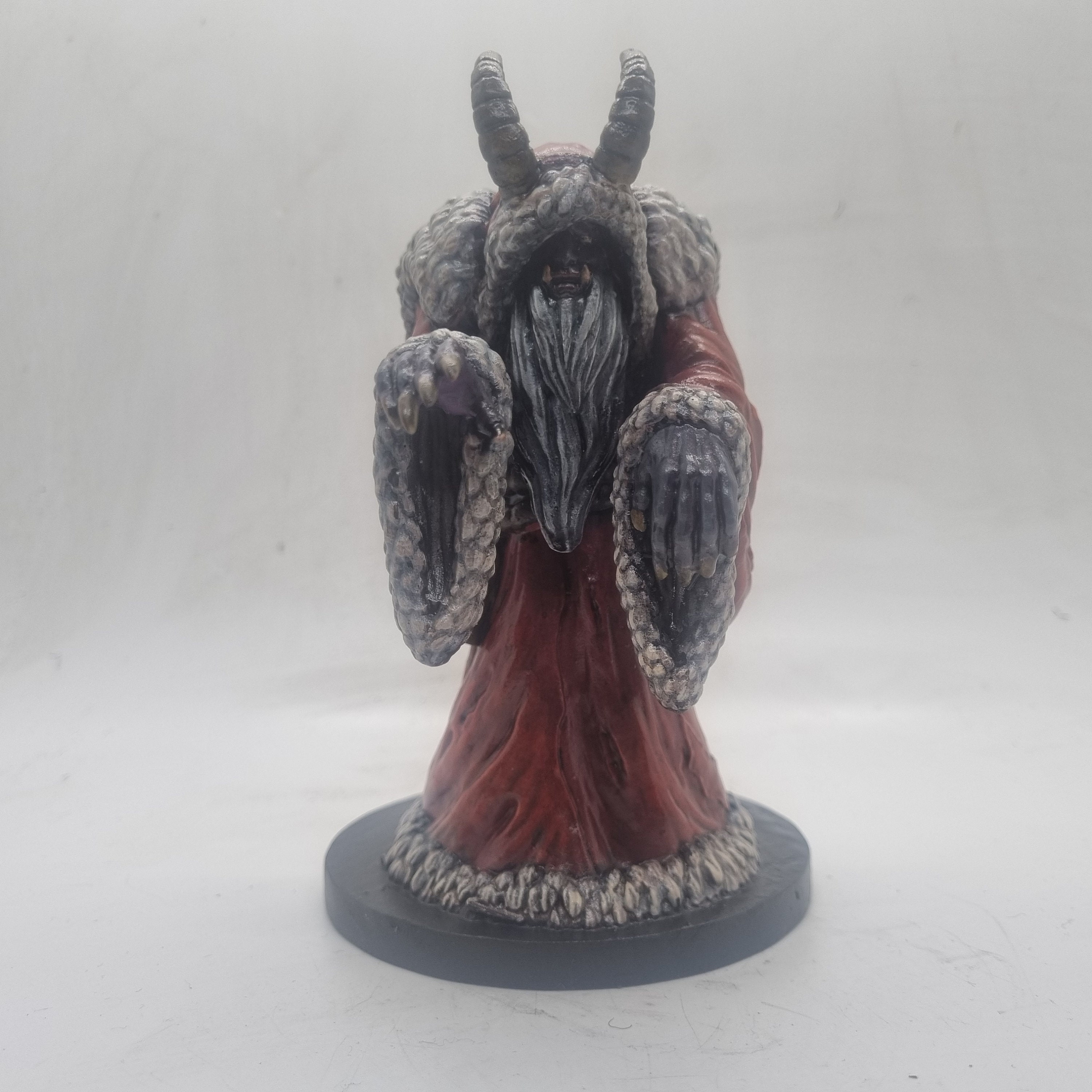 Krampus Statuette 3d Printed Christmas Horror Statue Xmas - Etsy