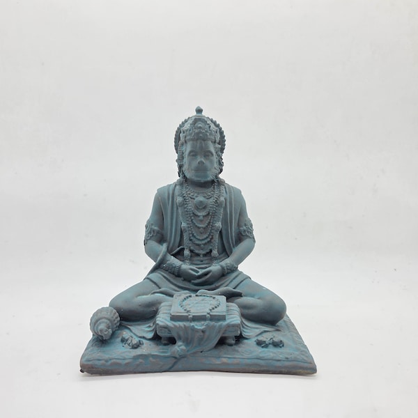 Green Hanuman Statue - Etsy UK