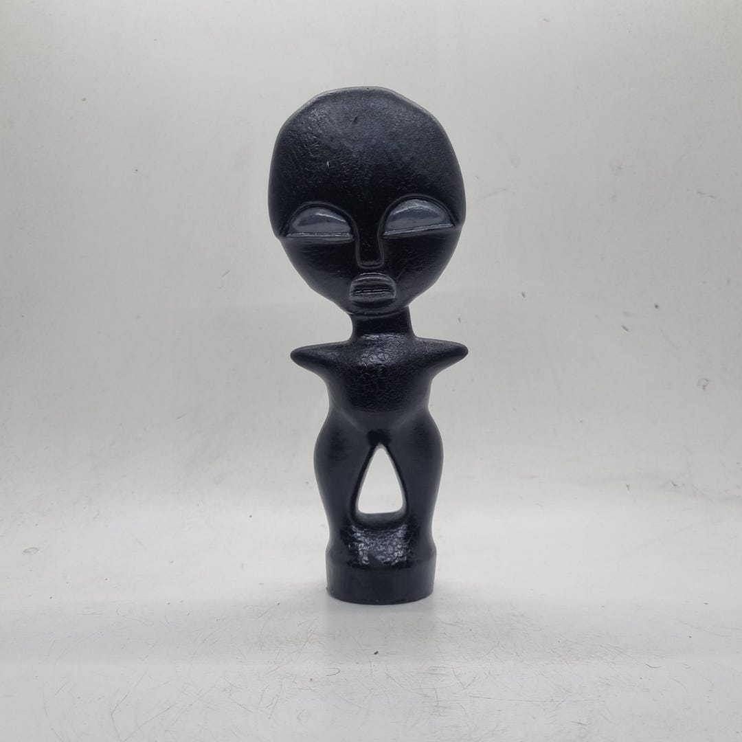 Black Akuaba Doll, Ghanaian Fertility Idol, 3d Printed African Statue ...