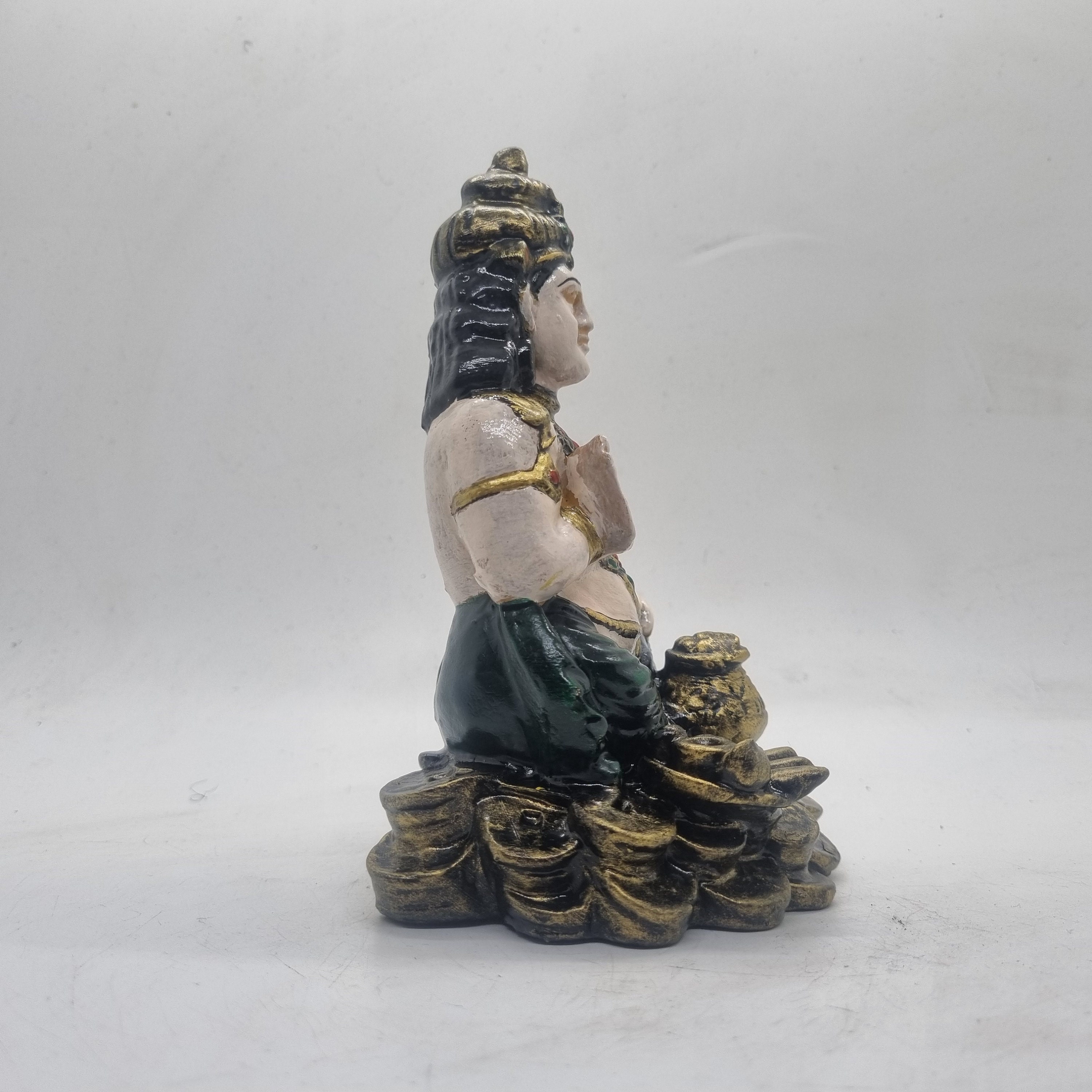 Kubera Statuette, Hindu God Figurine, 3d Printed Ornament, Indian ...