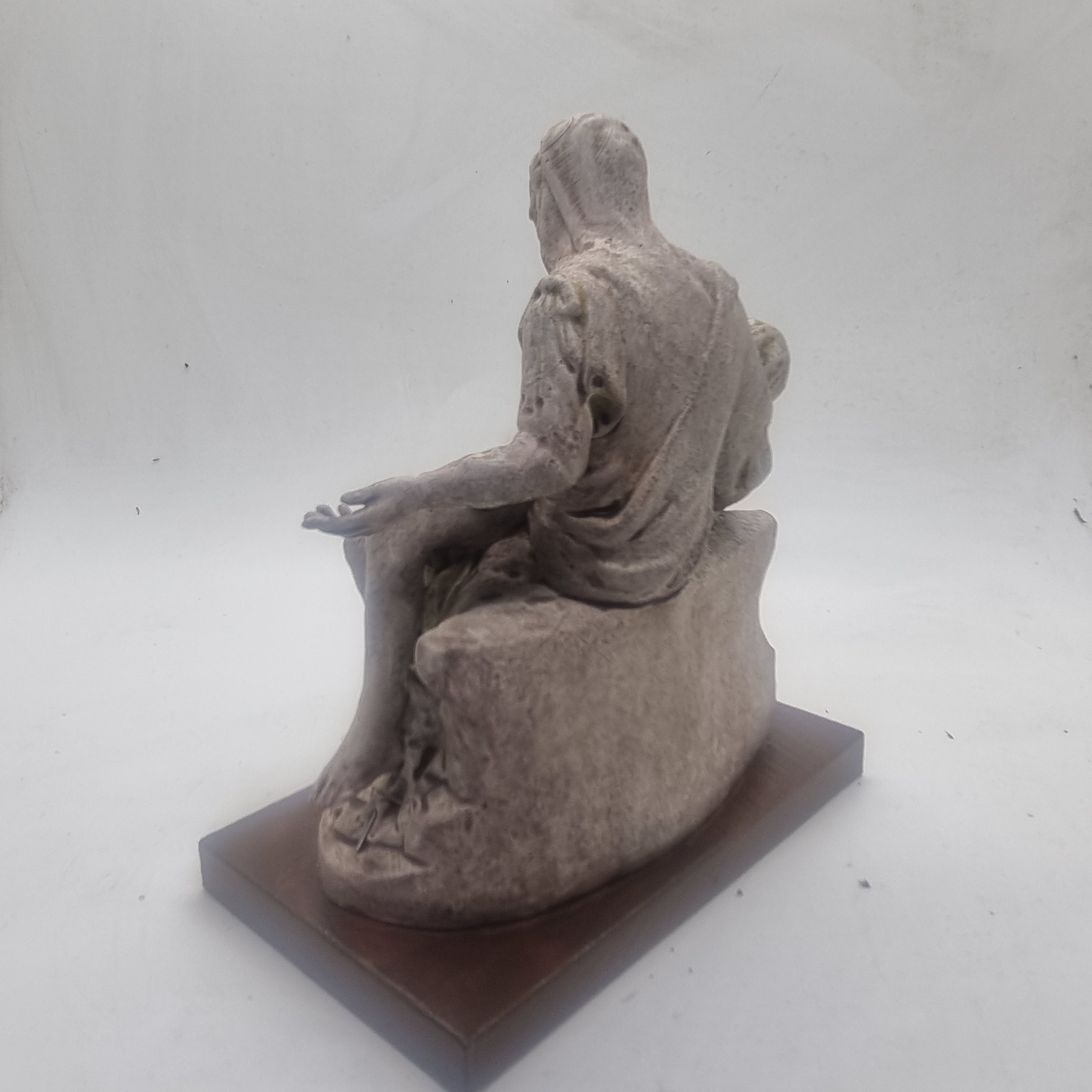 La Pieta' Di Michaelangelo, 3d Printed Figurine, Marble Effect ...