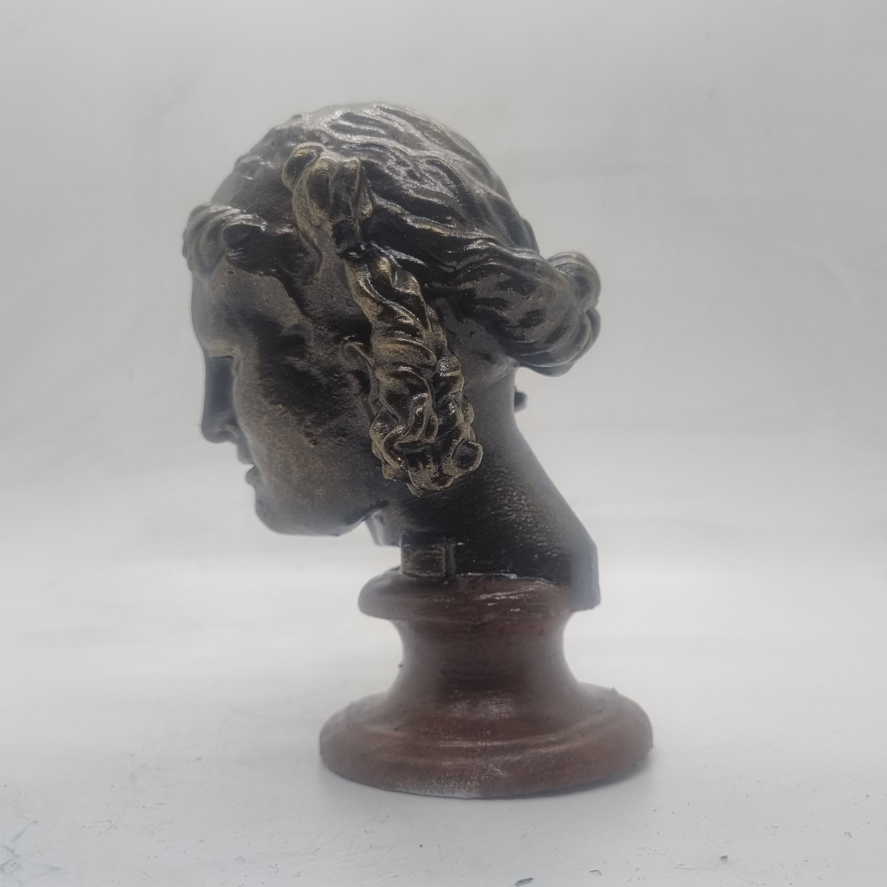 Hypnos Head Bust 3d Printed Statue Greek Statuette Bronze - Etsy