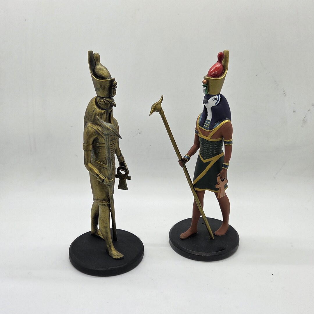 Ra Figurine, 3d Printed Amen-ra Statuette, Egyptian God Figure, Resin ...