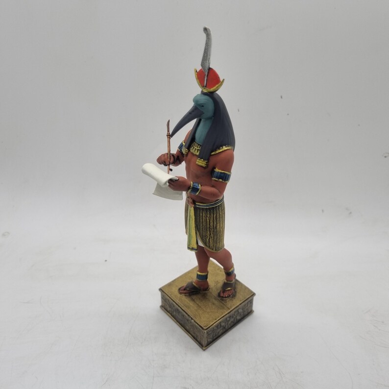Thoth Statuette. 3d Printed Moon God Figurine, Egyptian Gods, Resin God ...