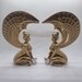 Gold Colour Southern Oracle Sphinxes, 3d Printed Movie Memorabilia ...