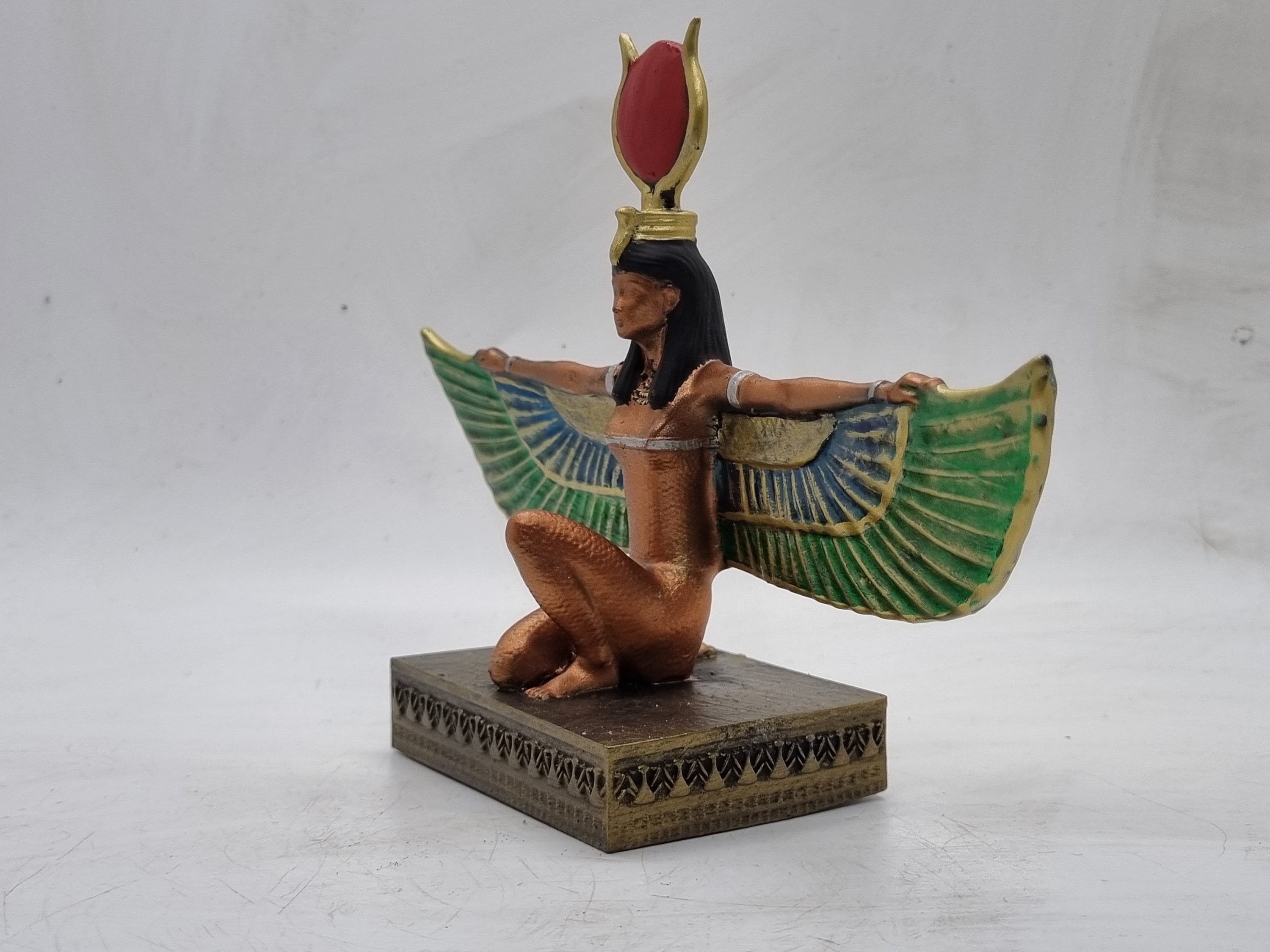 Goddess Isis Statuette, 3d Printed Egyptian Statue, Egypt Goddess ...