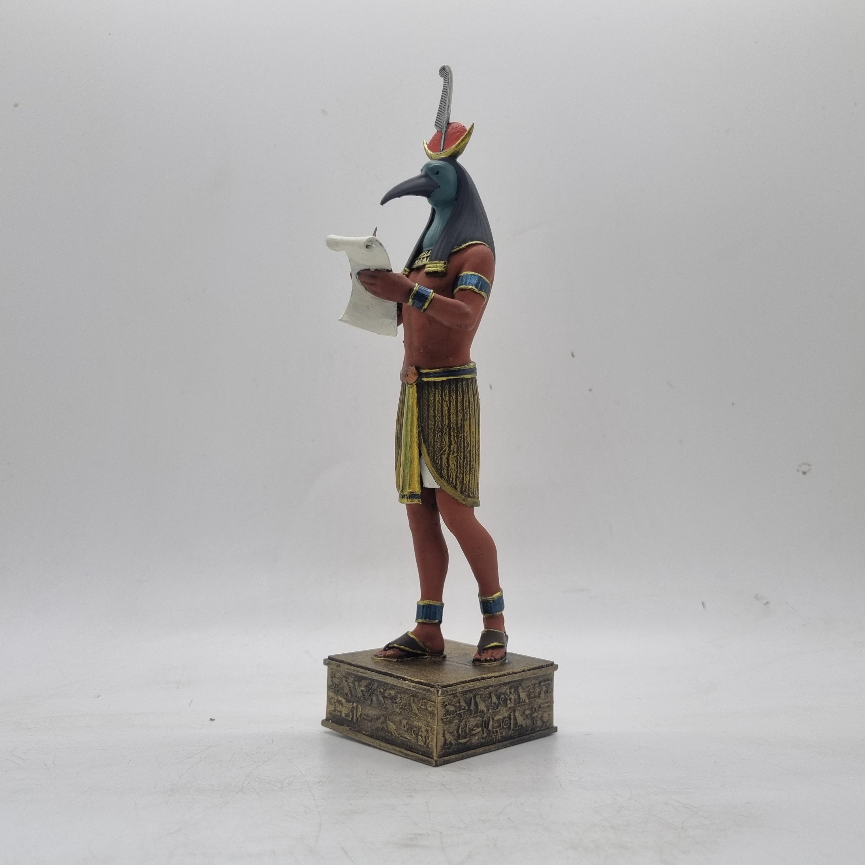 Egyptian God Thoth Statue.wisdom Deity Figurine, Egyptian Gods, Ibis ...