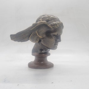 Hypnos Bronze Head Bust, 3d Printed Bronze Statue, Greek Sleep ...