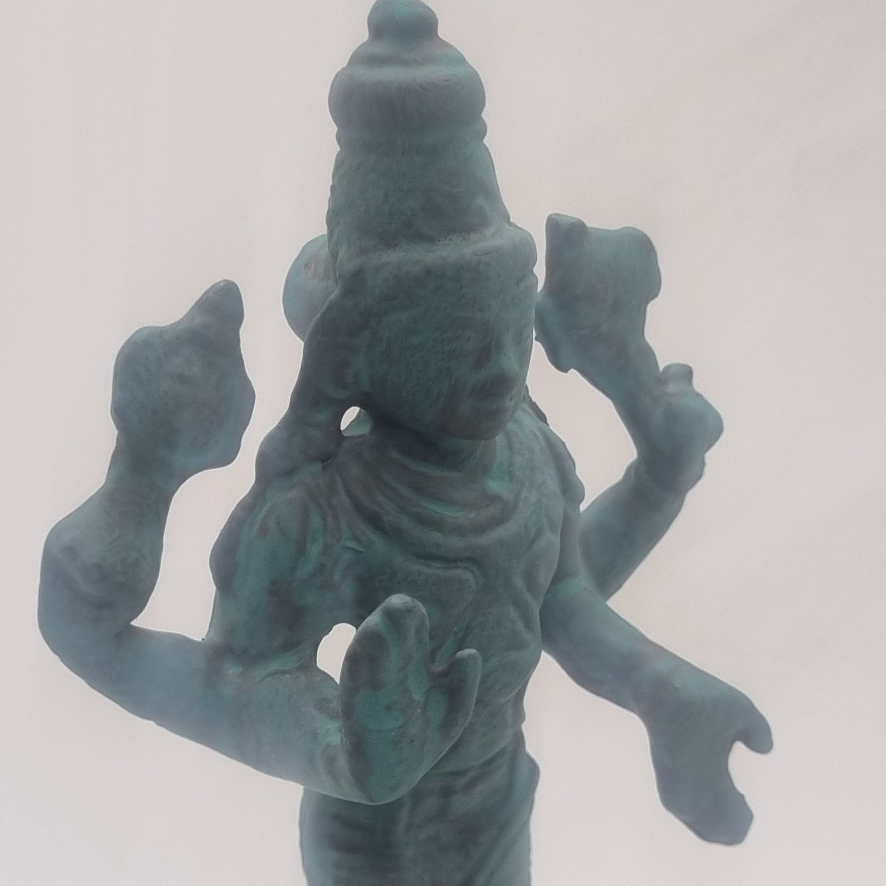 Patina Vishnu First Avatar Figurine, Matsya Statue,hindu God Statuette ...