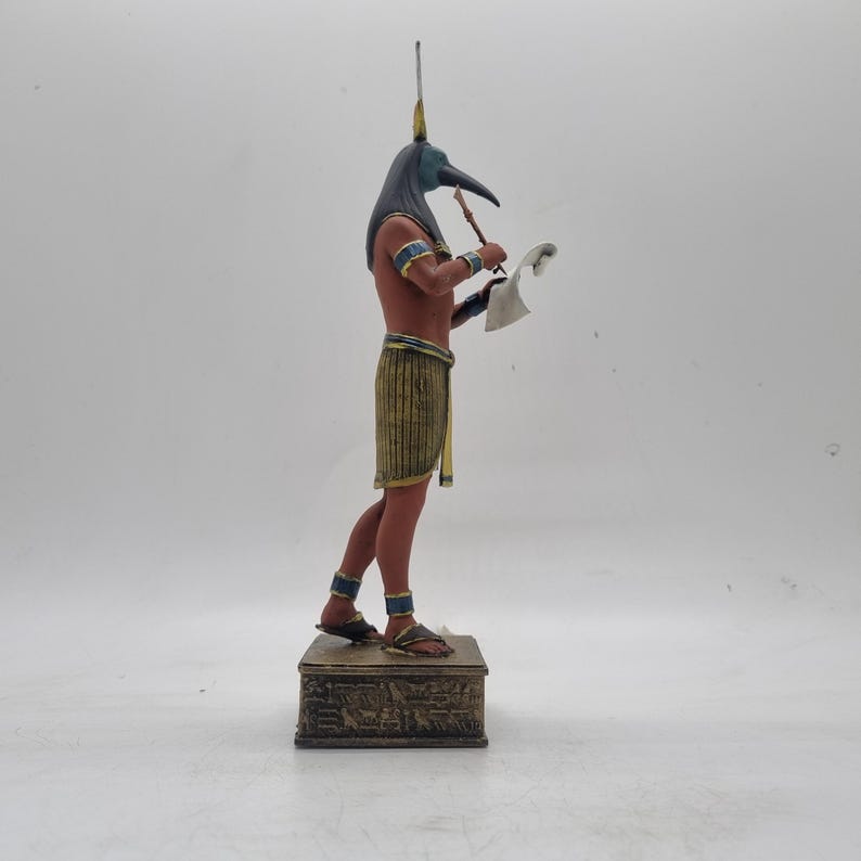Egyptian God Thoth Statue.wisdom Deity Figurine, Egyptian Gods, Ibis ...
