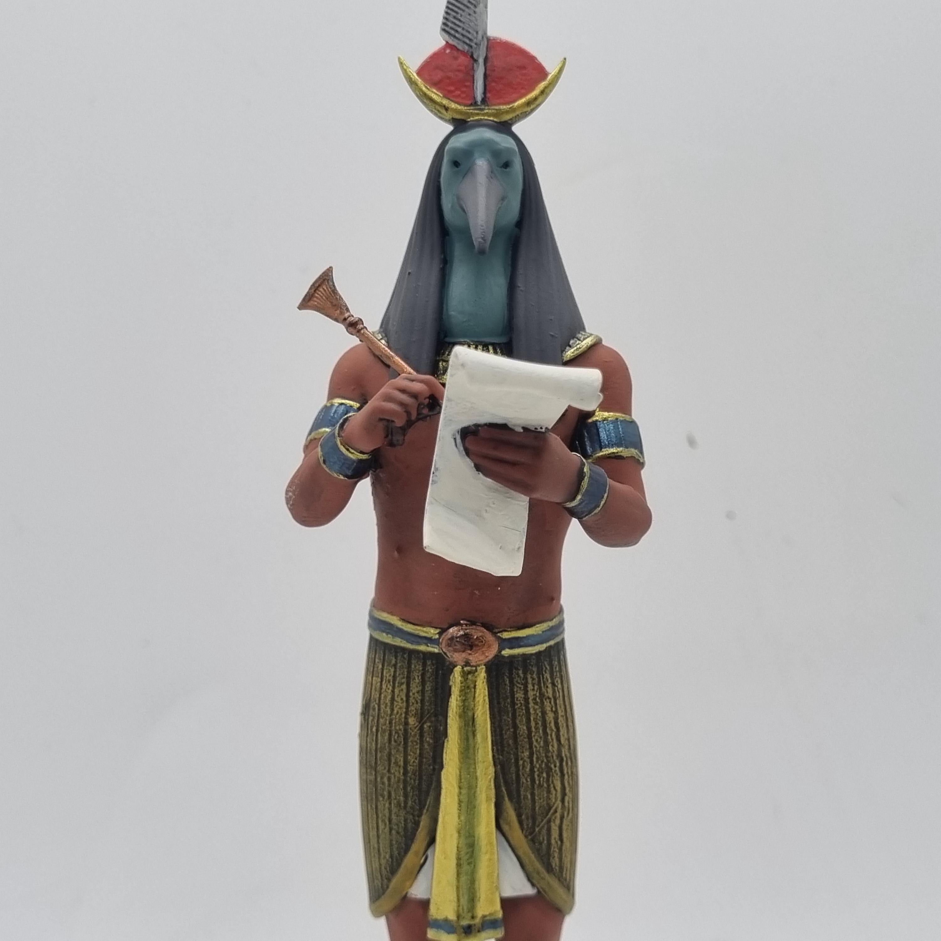Egyptian God Thoth Statue.wisdom Deity Figurine, Egyptian Gods, Ibis ...