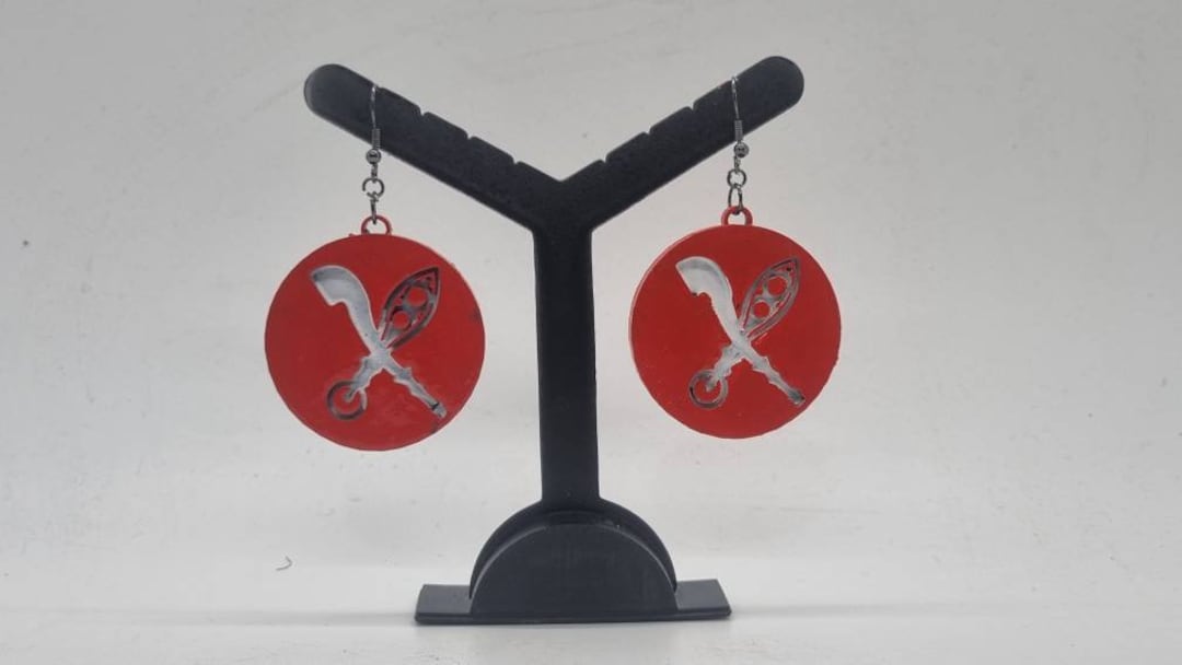 Ada and Eben Earrings, African Jewellery, African Earrings, African ...