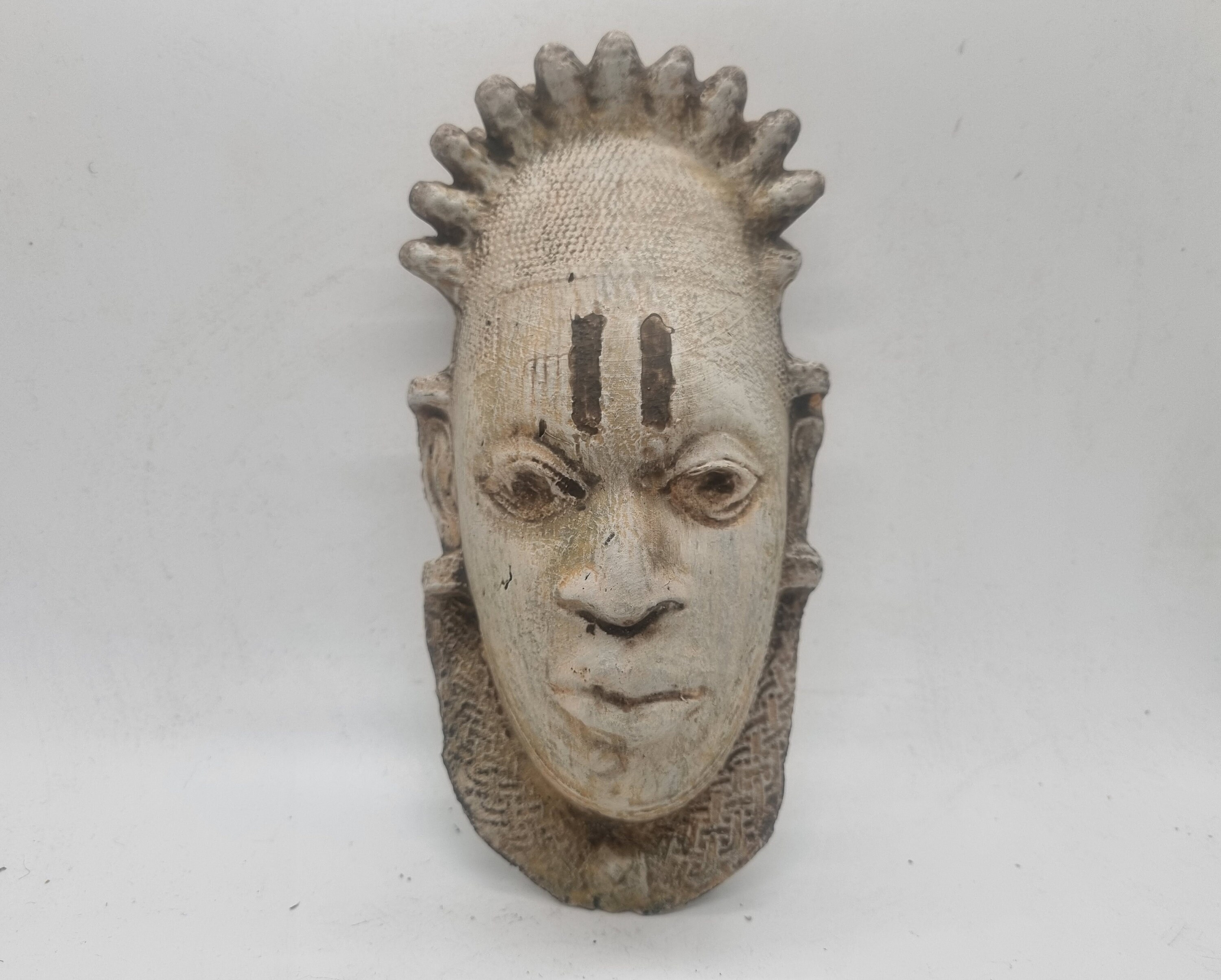 Queen Idia Festac Mask, 3d Printed Benin Bronze, African Mask, African ...
