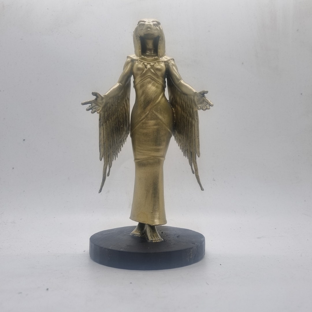 Goddess Wadjet Statuette. 3d Printed Serpent Figurine, Egyptian Gods ...