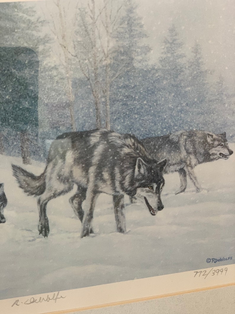 Richard De Wolfe 1997 Special Edition Framed Prints. Vintage - Etsy