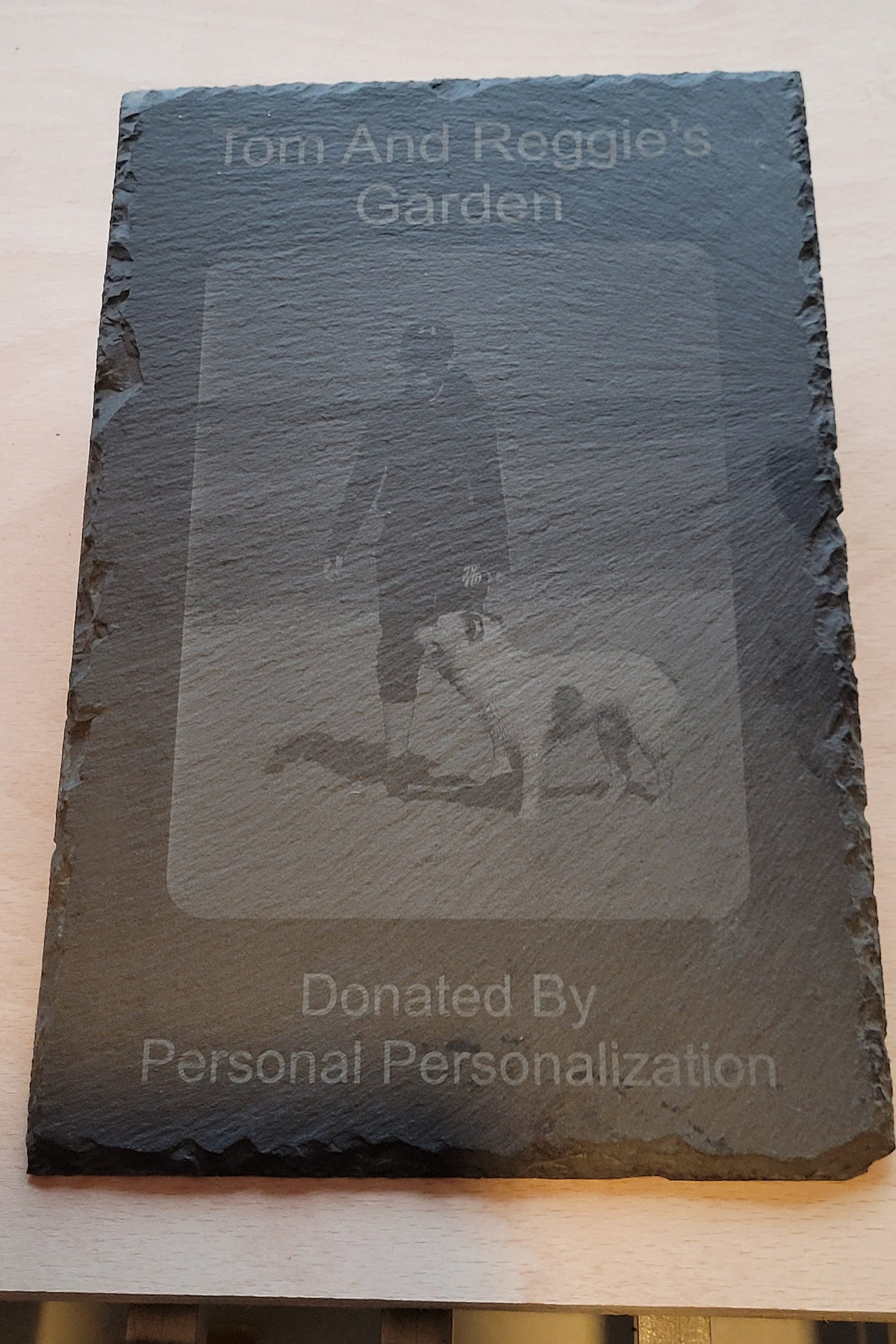 Personalized Laser Engraved Slate - Etsy