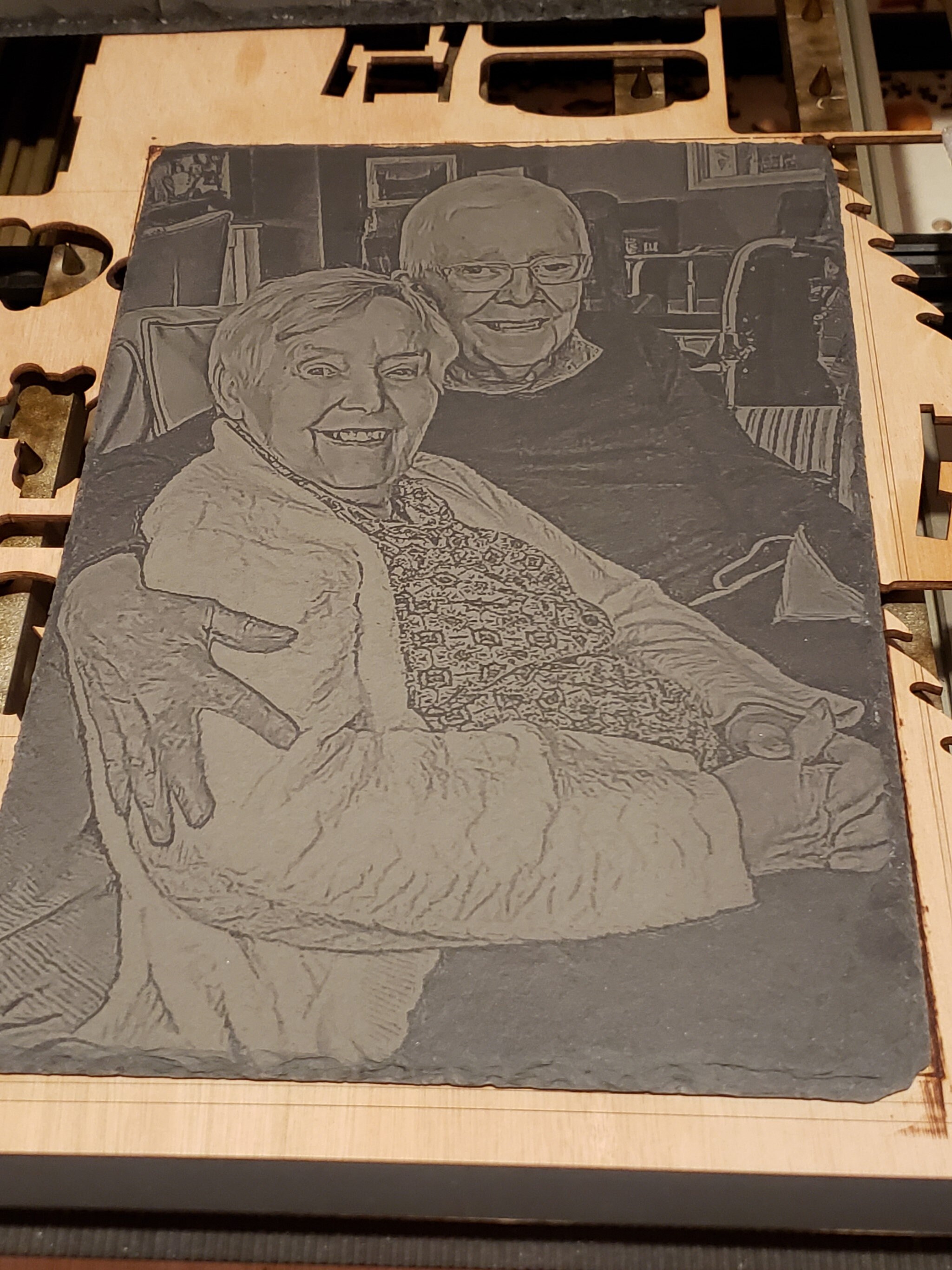 Personalized Laser Engraved Slate - Etsy