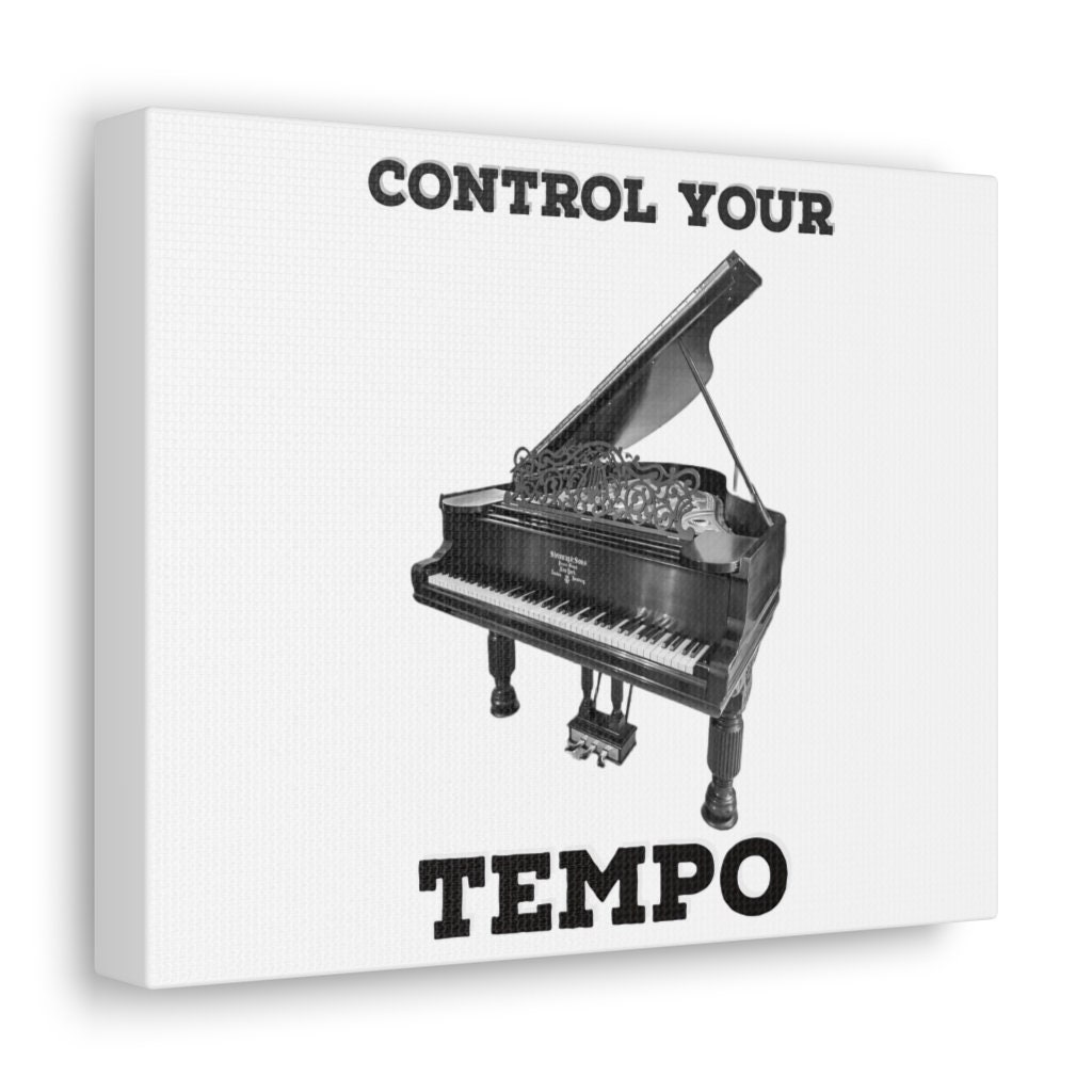 Control Your Tempo Canvas Gallery Wraps - Etsy