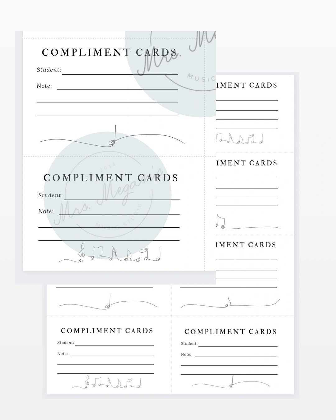 Recital Compliment Cards - Etsy
